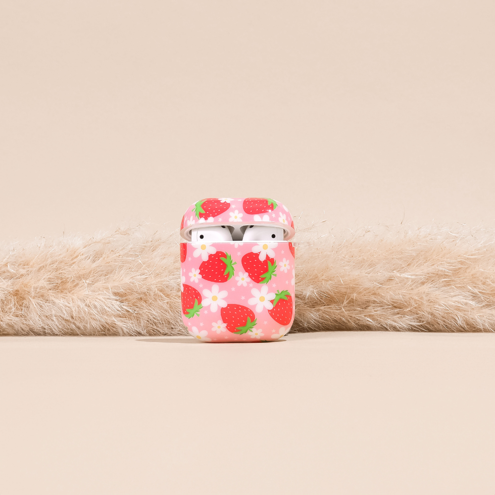 Airpods Case - Berry Cute Strawberry | Earphone Cases | Coconut Lane
