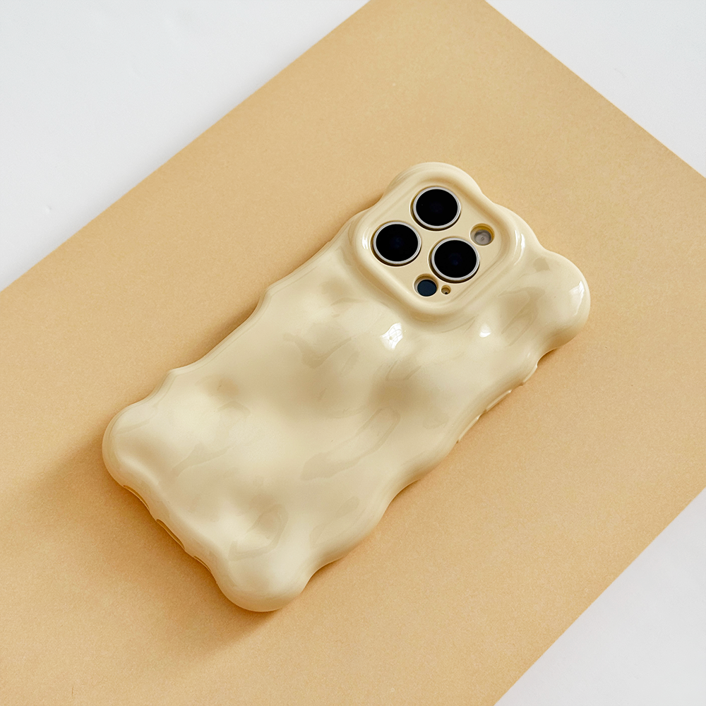 3D Bubble iPhone Case - Butter Yellow | Phone Cases | Coconut Lane