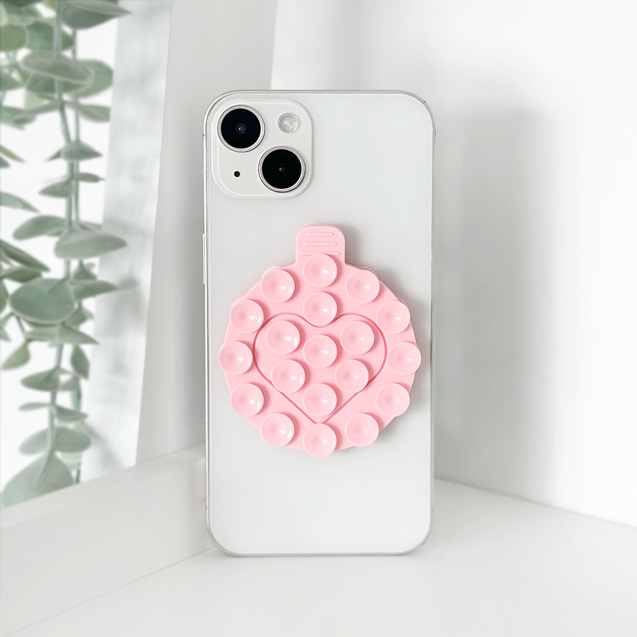 Suction Phone Holder - Pink – Coconut Lane