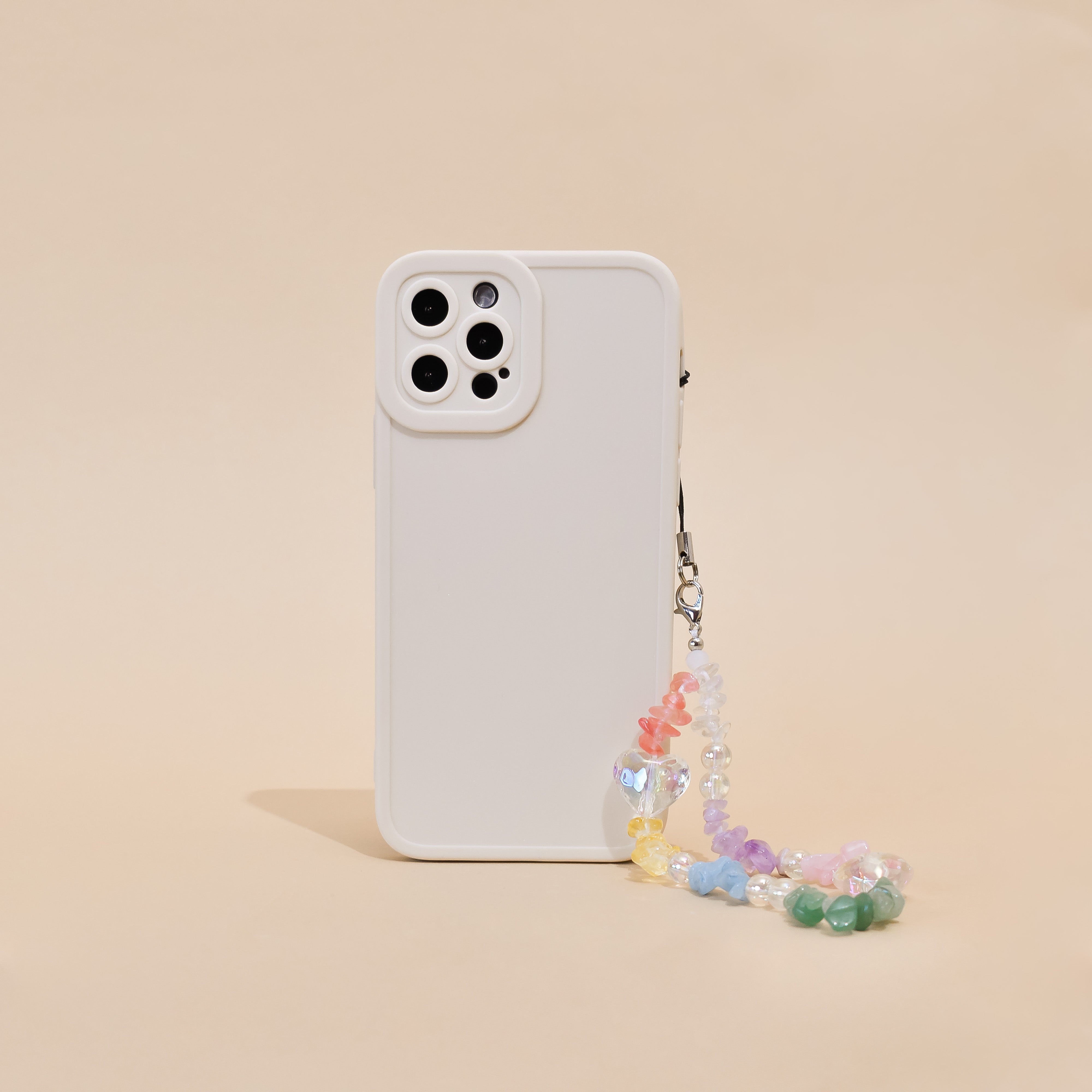 Beaded Phone Strap - Colourful Crystals | Phone Charm | Coconut Lane